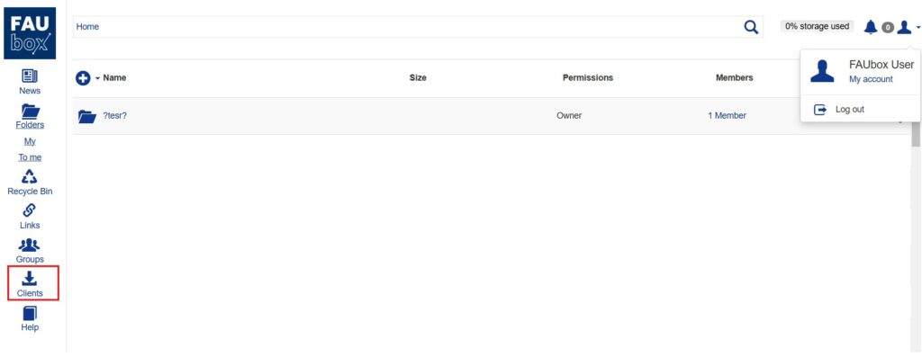 Installing on Windows - FAUbox