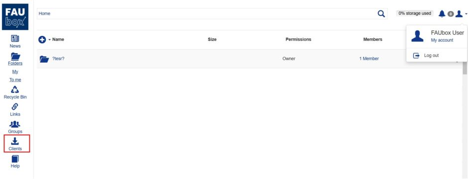 Installing on Windows - FAUbox